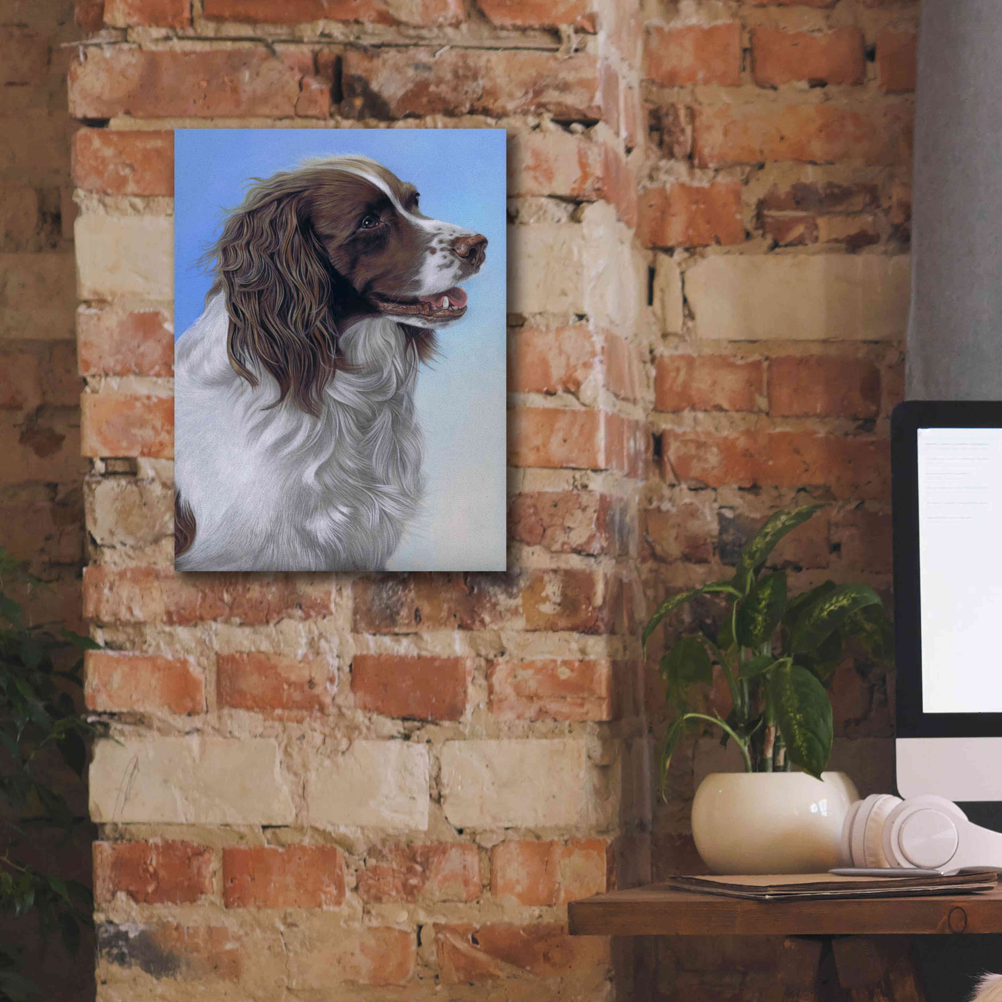 Red Barrel Studio® Epic Graffiti 'Springer Spaniel Brodie' By Karie-A Springer Spaniel Brodie by ...